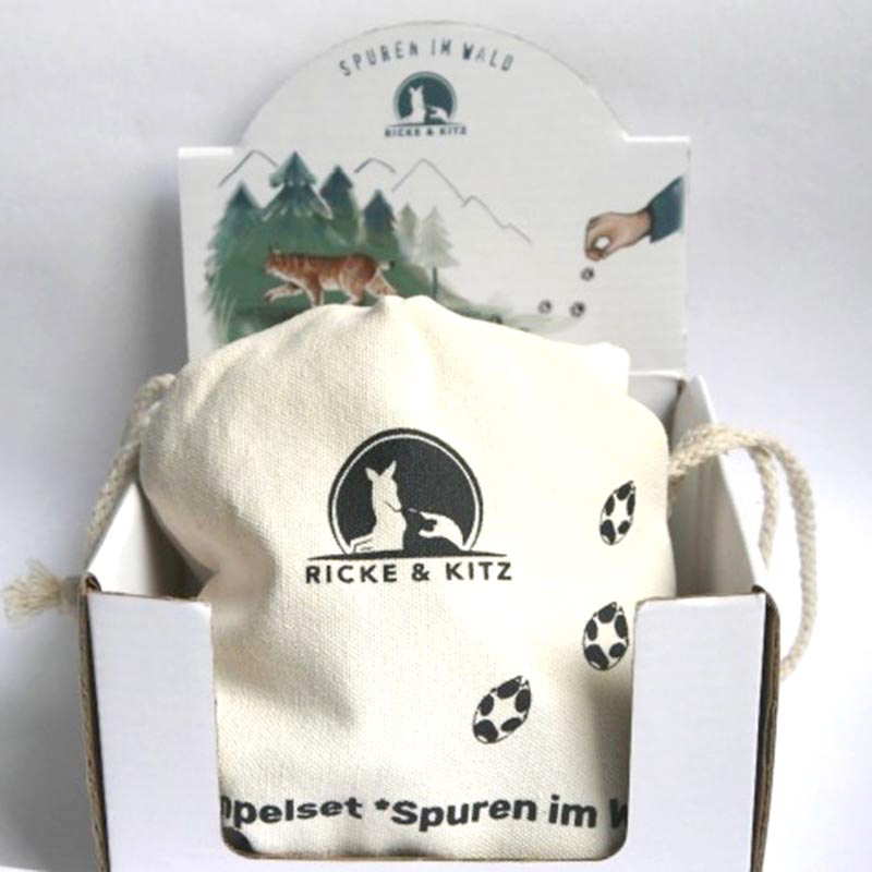 Luchs-Illustration für Spuren-Stempel – Sarah Heuzeroth